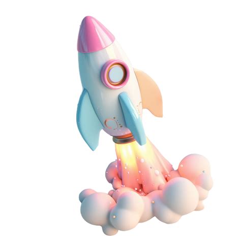 Tiny Rocket Launch 48053379 Png