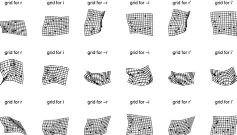 Grid Interpretations Of Complex Eigenpairs Rows Top To Bottom