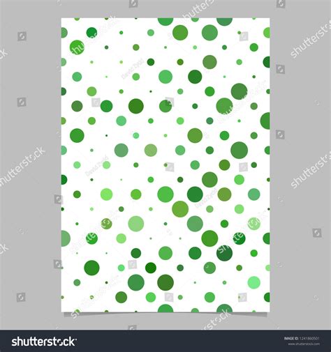 Geometrical Circle Pattern Flyer Template Background Stock Vector Royalty Free 1241860501