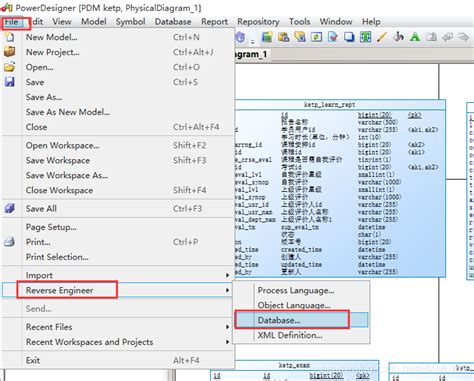 Powerdesign 通过sql反向生成er模型pddon可以根据sql反向接生成er图嘛 Csdn博客