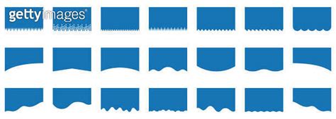 Divider Shape Set For Web Page Bottom Section Or Website Top Separator For Banner App Poster