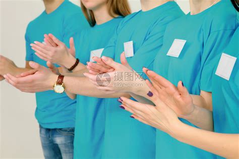 业务团队鼓掌高清图片下载 正版图片507144407 摄图网