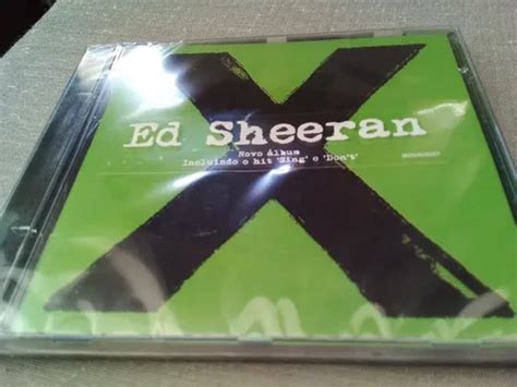 Cd Ed Sheeran X Novo Lacrado Da Gravadora Mercadolivre