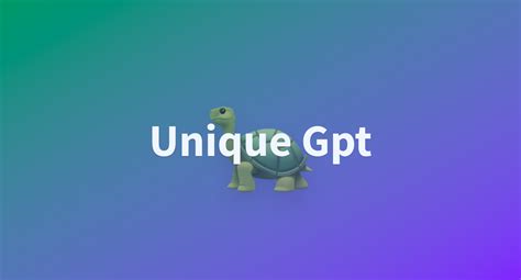 Unique Gpt A Hugging Face Space By AiPalsDev Unique Gpt A Hugging Face Space By AiPalsDev