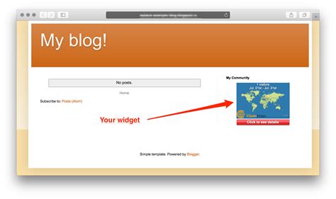 Visitor Widget For Blogger Quyasoft