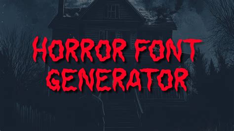 Horror Font Generator Free Horror Text Download Design Work Life Horror Font Generator Free Horror Text Download Design Work Life