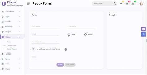 Fillow React Redux Saas Admin Dashboard Thememag