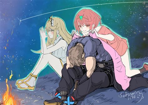 Pyra Mythra And Rex To Reunite Once More Sofusan1526 R Xenoblade Chronicles