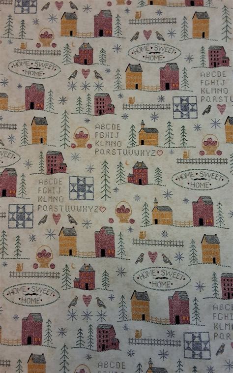 Christmas At Saltbox Farm By Deb Strain For Moda 1273 Cotton Print
