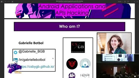 Gabrielle B On Linkedin Android Application And Apis Hacking