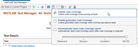 Interactively Collect Code Coverage Matlab And Simulink