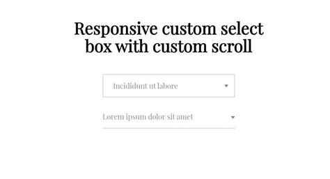 20 Javascript Dropdown Select Box Examples Onaircode