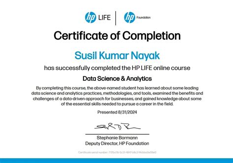 Susil Kumar Nayak On Linkedin Datascience Analytics Continuouslearning Hpfoundation