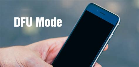 how to enter exit dfu mode