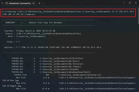 如何在 Windows 11 上使用 Robocopy 通过网络快速复制文件