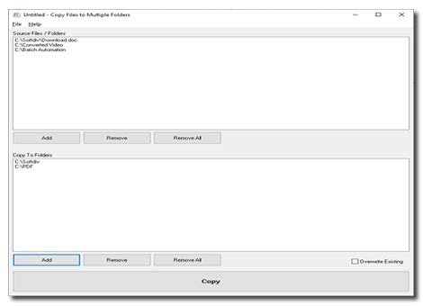 Copy Files To Multiple Folders Download