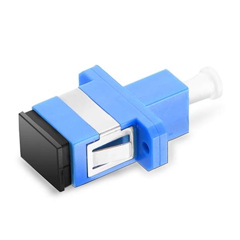 Accessories Supplies Pack SC To LC Female Adapter Single Mode Fiber Optic Connector Coupler