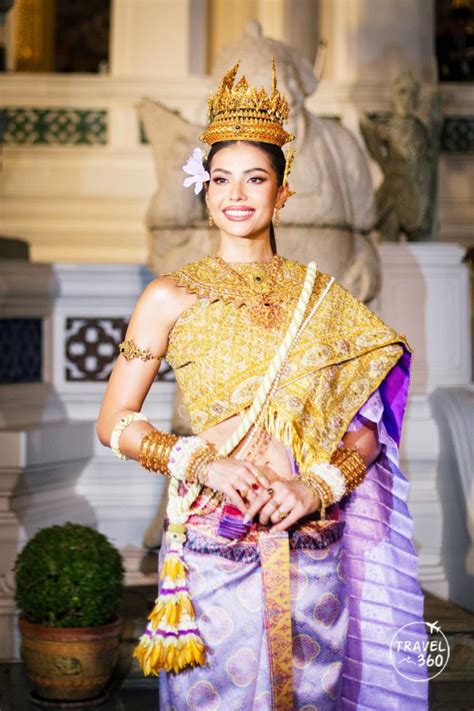 “แอนโทเนีย” นางสงกรานต์งามระดับจักรวาล ในชุด “นางมโหธรเทวี”