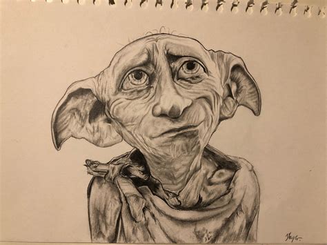 How To Draw Dobby For The First Video Of 2020 Here Is Everyone S Favorite House Elf