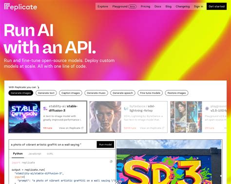 Replicate Ai Model Deployment Platform Vivociti Ai Tools Directory