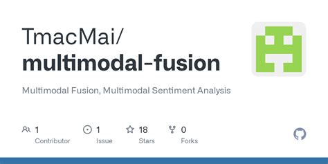 Github Tmacmai Multimodal Fusion Multimodal Fusion Multimodal Sentiment Analysis
