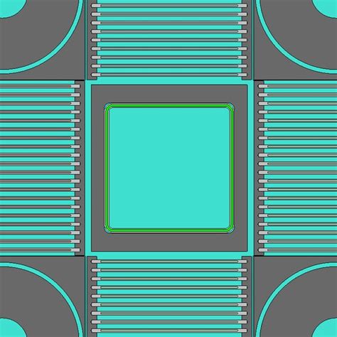 Extended 3x3 Lattice Environment Used To Generate Homogenized Cross