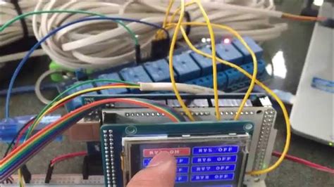 Arduino Sht15 Sht11 Lcd Tft 320240 Menu Control Youtube