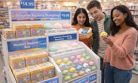 Best Dumpling Squishy Toy Styles For Toy Stores And T Shops