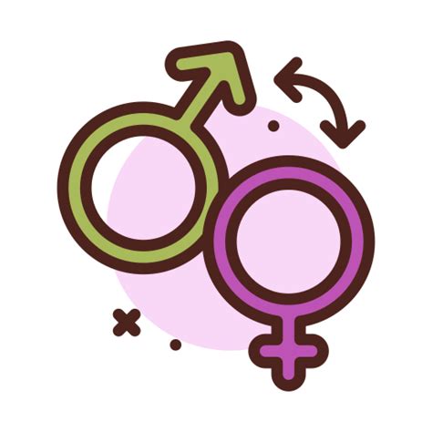 Sex Change Darius Dan Lineal Color Icon