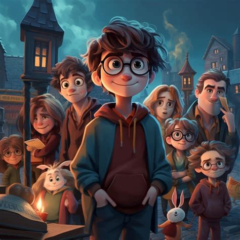 Harry Potter Karakters Cartoon