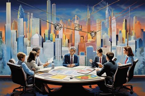 Premium Photo Corporate Report Generative Ai