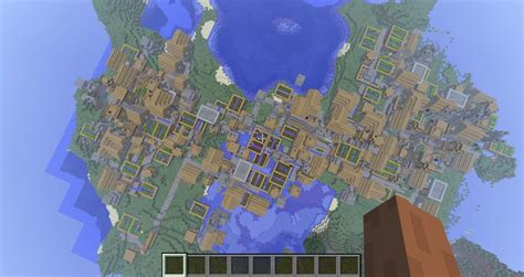 Minecraft Seed With Huge NPC City ONLY WORKS IN 1 8 PRE RELEASE Minecraft Map