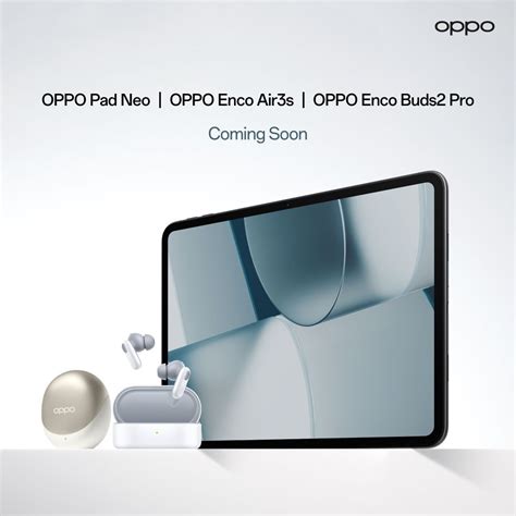 Oppo Pad Neo Tablet Coming Soon In Mid January In Malaysia