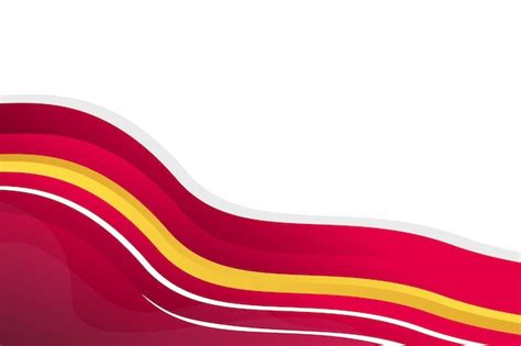 Premium Vector Red Gradient Wave Abstract Background