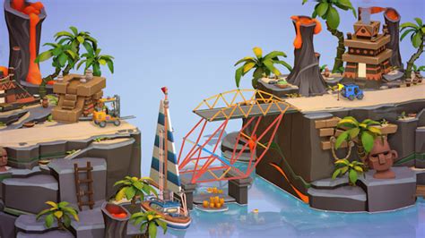 create 3d game environment ureal engine level design game props by