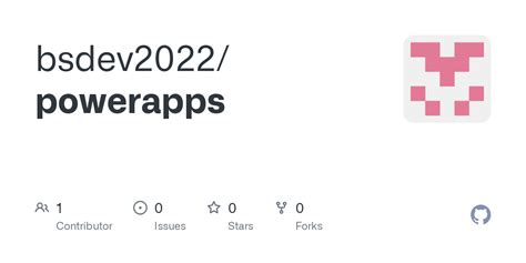 GitHub Bsdev Powerapps