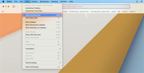 How To Show Bookmarks Bar In Safari At John Ferres Blog