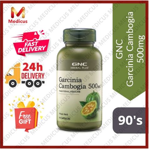 Gnc Garcinia Cambogia 500mg 90s Foc Free T Exp Shopee Malaysia