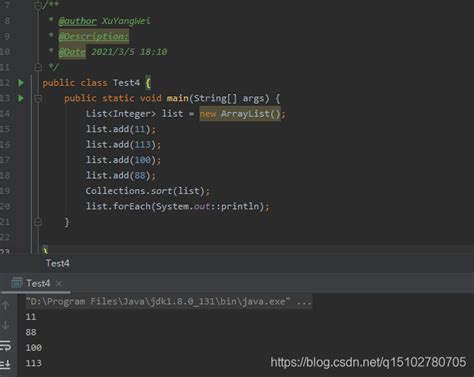 List＜integer＞快速排序list 排序 Csdn博客