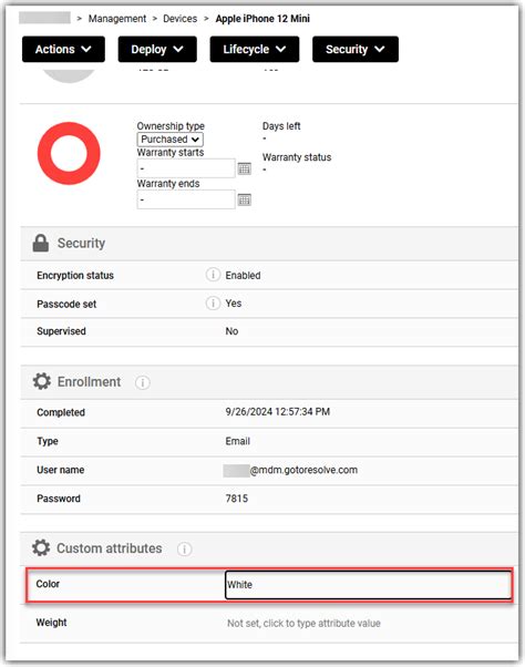 Custom Device Attributes Logmein Resolve Mdm Support