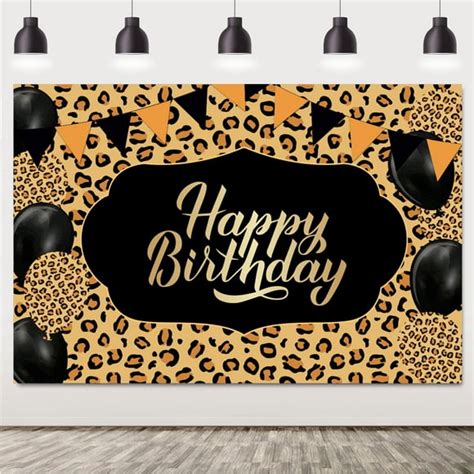 Leopard Party Decorations