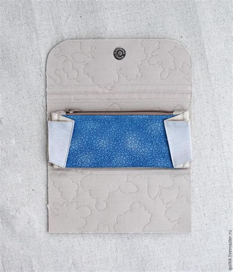 Мастер-класс: шьем текстильный кошелек: Мастер-Классы в журнале Ярмарки ...