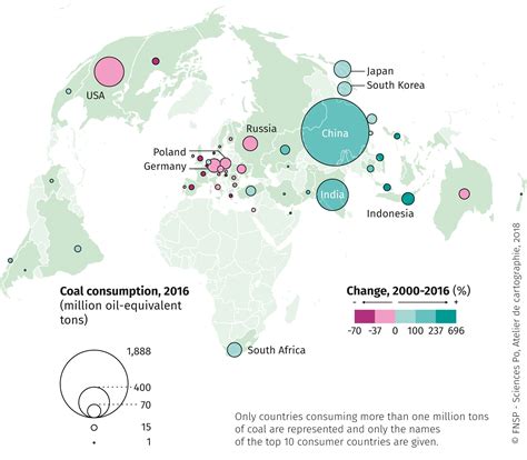 Coal Consumption 2000 2016 World Atlas Of Global Issues