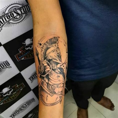 12 Spartan Warrior Tattoo Ideas To Inspire You