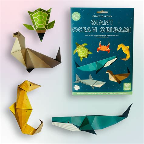 Create Your Own Giant Ocean Origami Ecobonjour