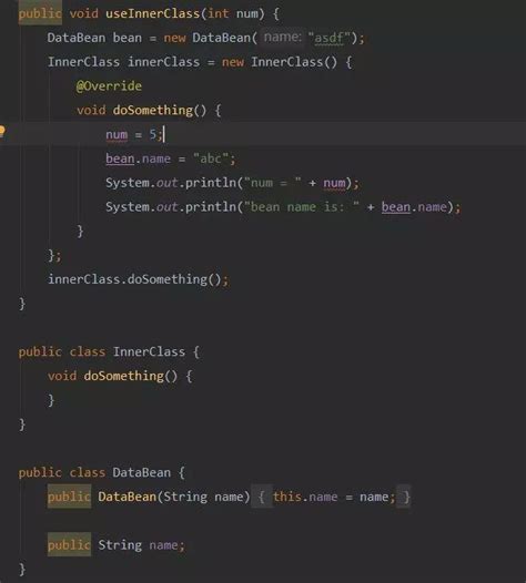 Java 匿名内部类中如何使用外部成员 腾讯云开发者社区 腾讯云