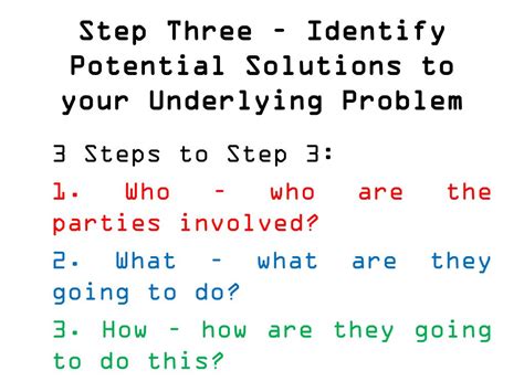 Ppt Future Problem Solving Programme Fpsp Six Steps In Problem