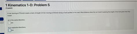 Question Kinematics R Physics