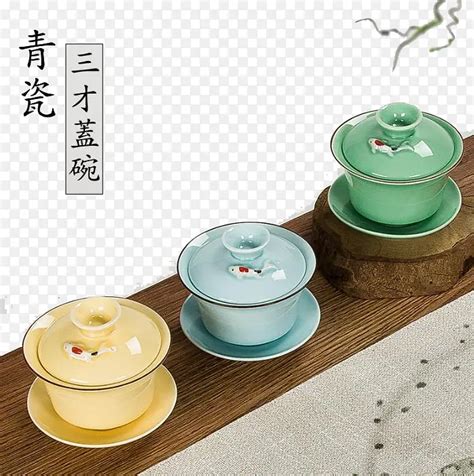 青瓷盖碗泡茶碗PNG图片素材下载 图片编号8968953 PNG素材网