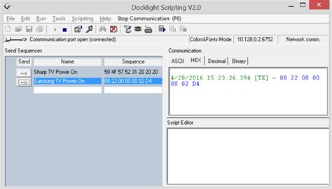 Docklight Scripting Rs232ircectelnet Advanced Troubleshooting Tool Just Add Power Support